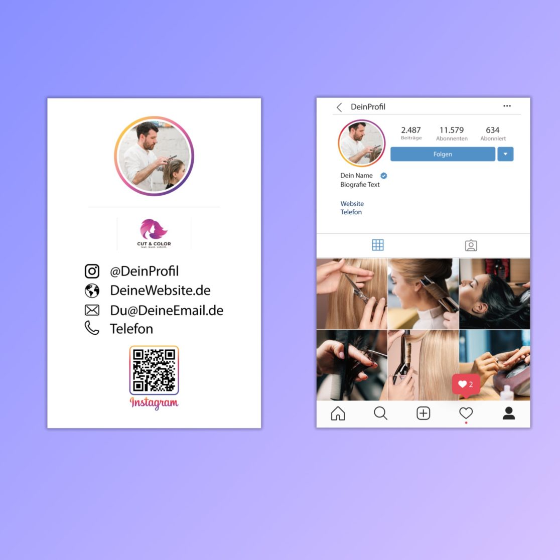 WhatsApp Visitenkarte mit QR Code - empfehlio